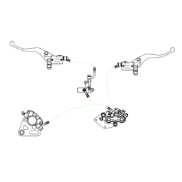 1. CBS disc brake assembly | Köpenscooter.nu