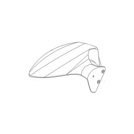 1. FRONT FENDER,ABS (MATTE BLACK) | Köpenscooter.nu