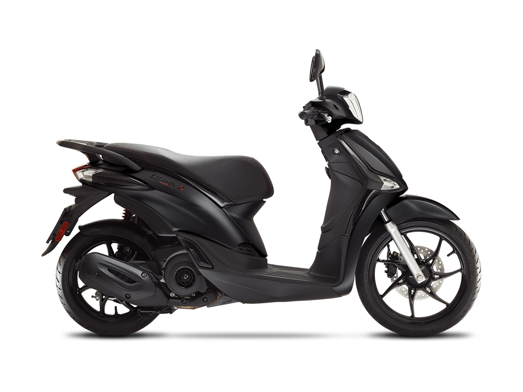 Piaggio Liberty S 50 Iget 4-takt Mattsvart 2021 Moped Piaggio ...